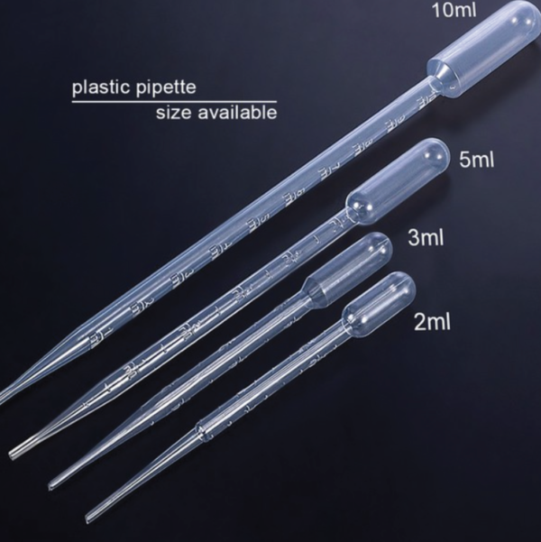 Disposable Plastic Pasteur Pipette - A Bottle Story