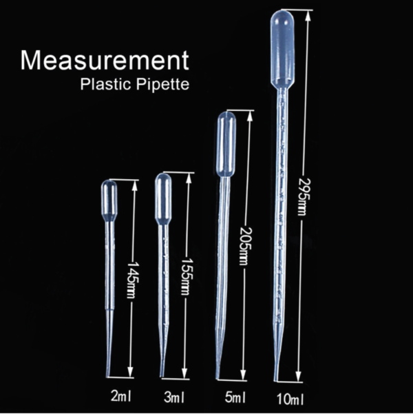 Disposable Plastic Pasteur Pipette - A Bottle Story