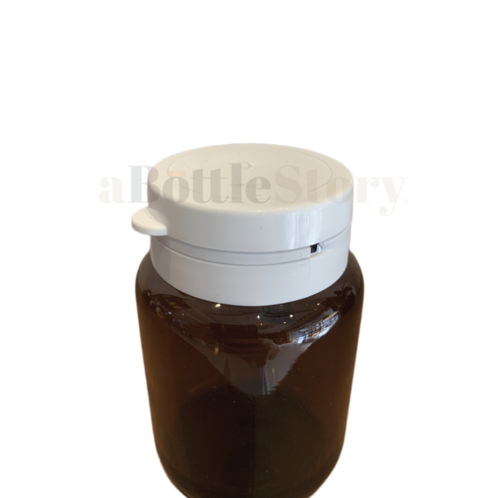 Amber Medicine Glass Bottle Tear Off Cap Series - A Bottle Story