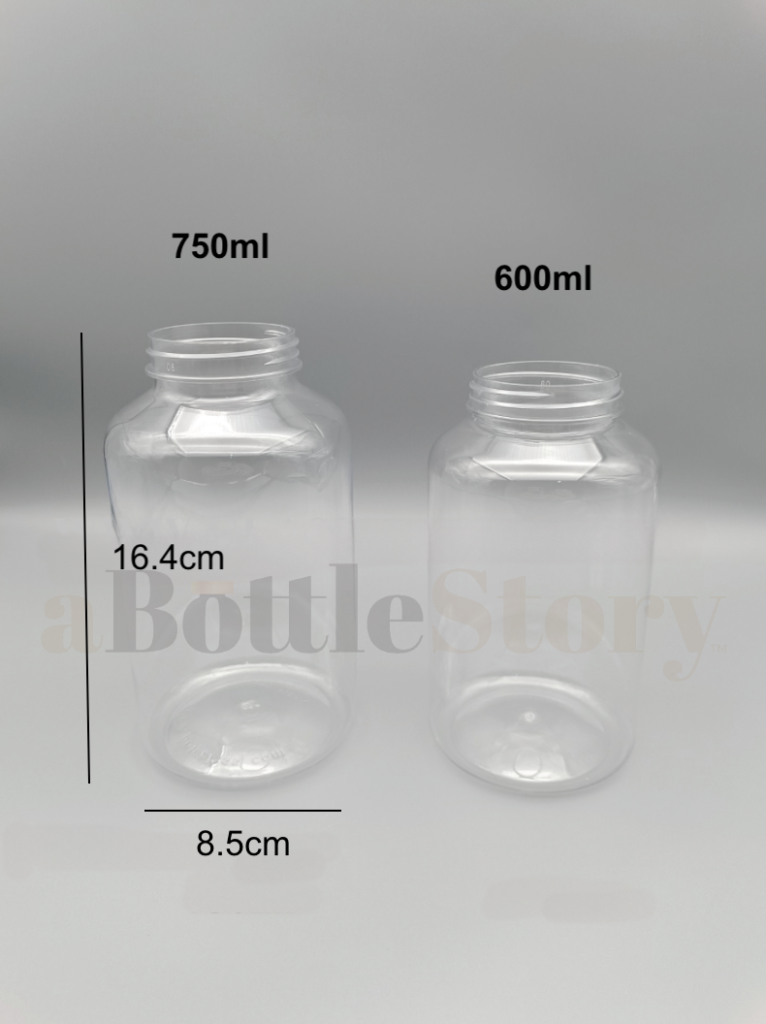 Clear PET Round Based Bottle - A Bottle Story