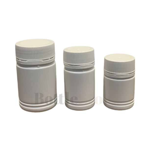 HDPE Lock Cap Capsules Bottles - A Bottle Story