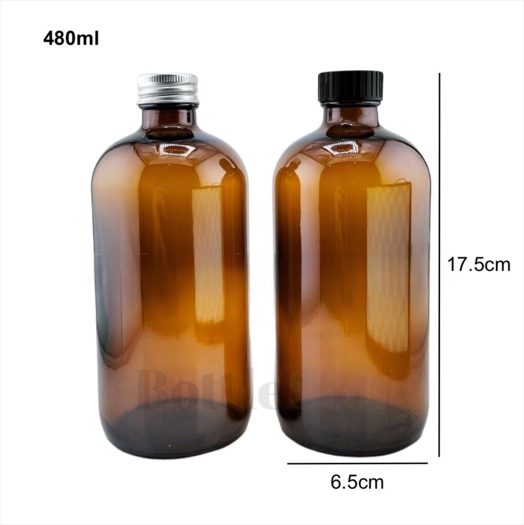 Round Boston Glass Bottle - A Bottle Story