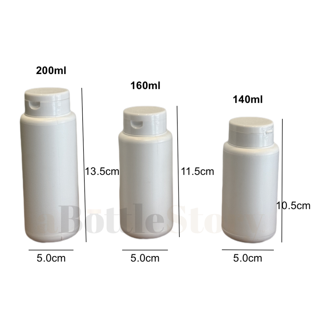 Powder Bottle (HDPE) - A Bottle Story