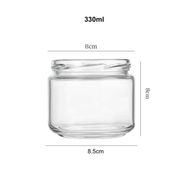 Round Glass Jar Series - A Bottle Story